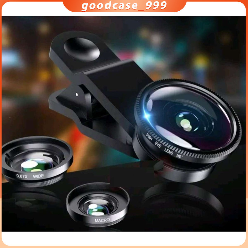 Universal Fisheye Lens Super Wide Angle Mobile Phone Lens for All Unit ...
