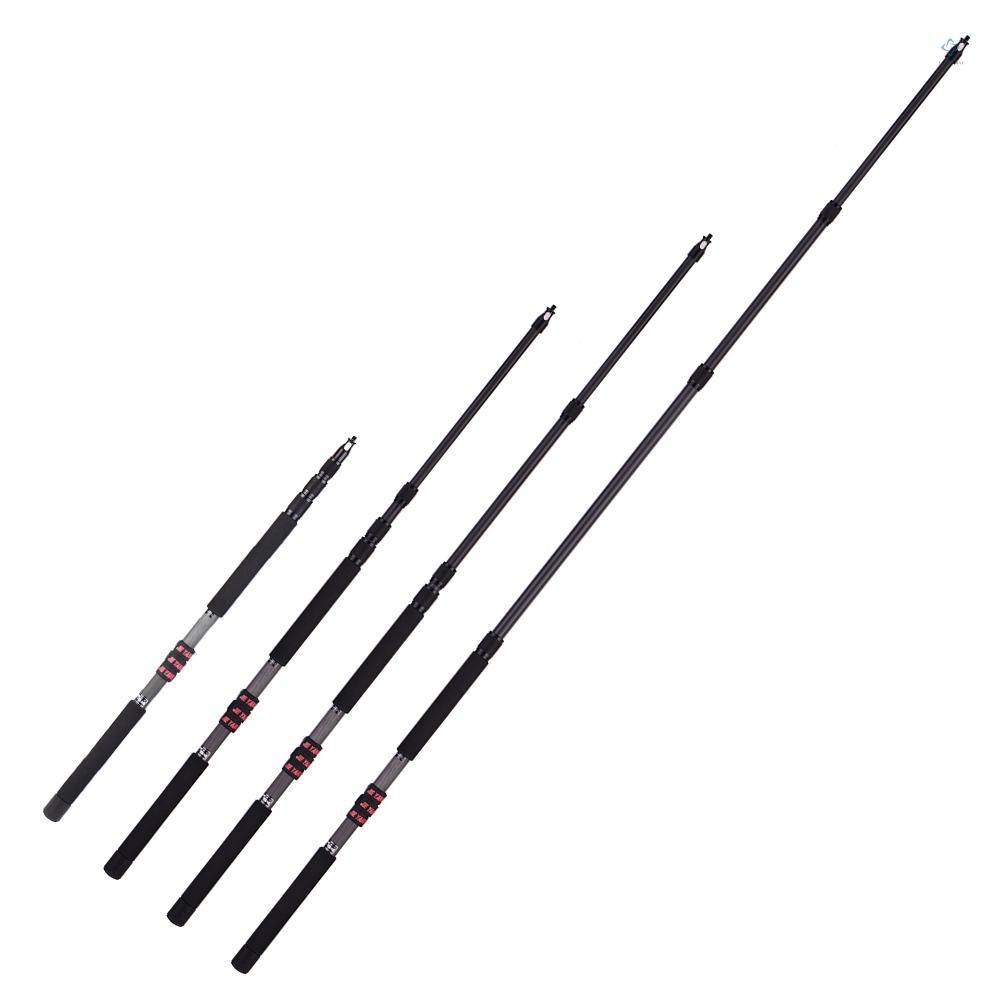 TMP 3m/9.8ft Lightweight Carbon Fiber 4 Sections Extendable Telescoping ...