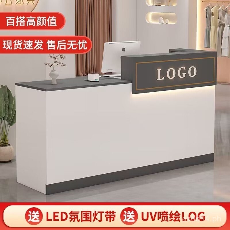Front Desk Reception Desk Beauty Salon Clothing Store Milk Tea Shop ...