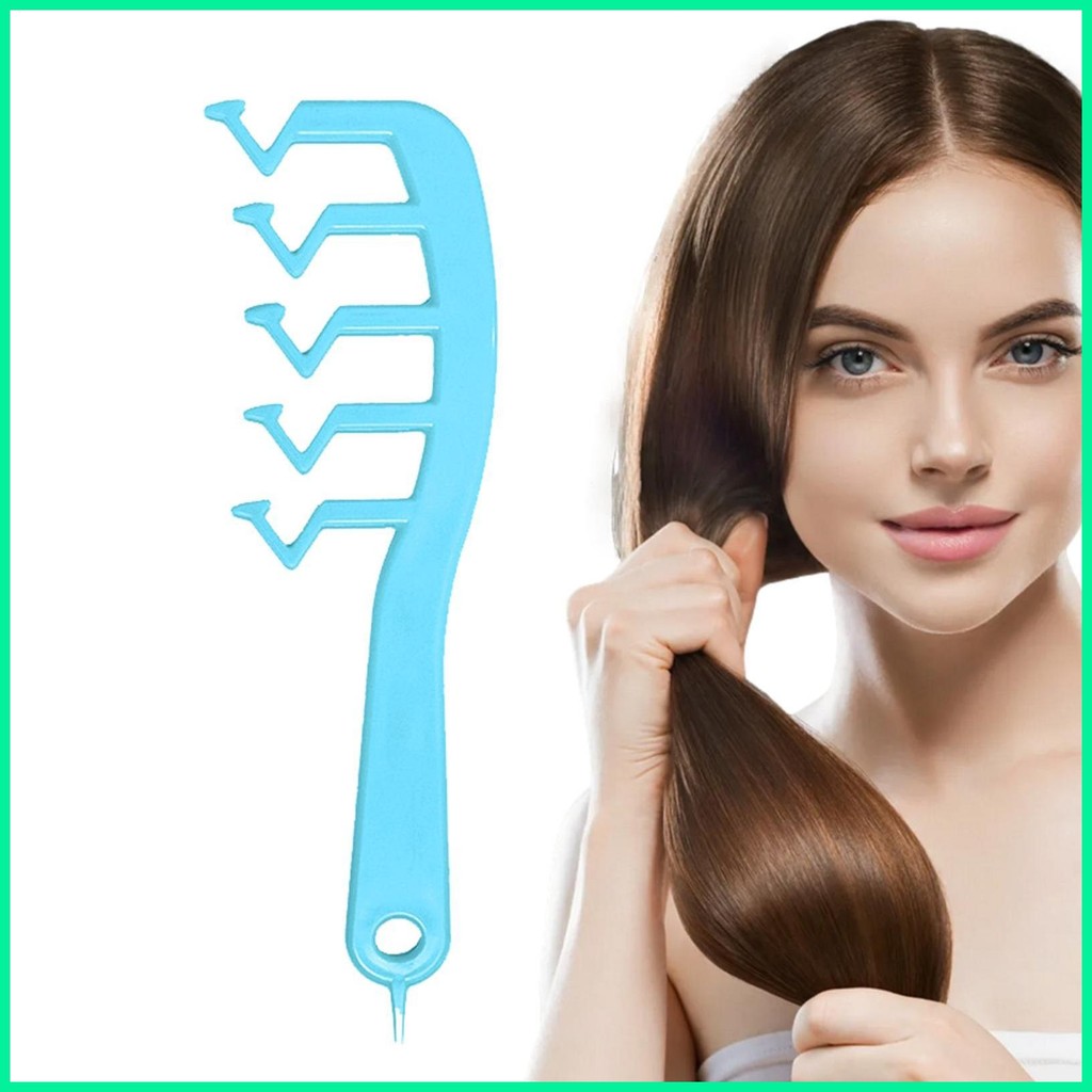 Wide Tooth Combs For Women Curly Hair Portable Z Shape Wide Tooth ...