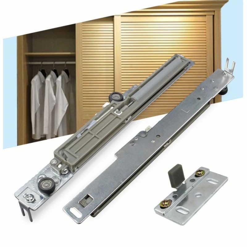 1Pairs Sliding Pocket Door Light Damper Buffer For Wardrobe Closet ...