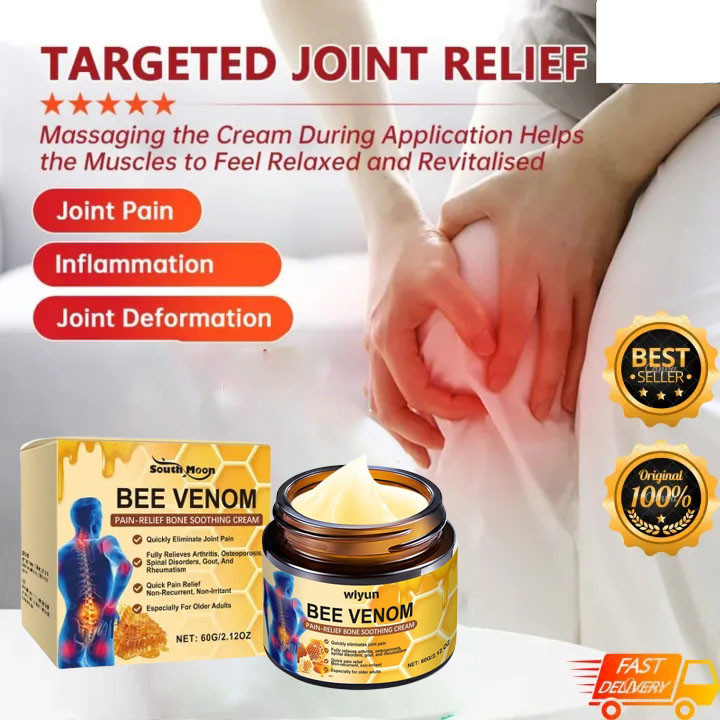 Bee Venom Treatment Gel Joint and Bone Cream Bee Venom Supplement Treat ...
