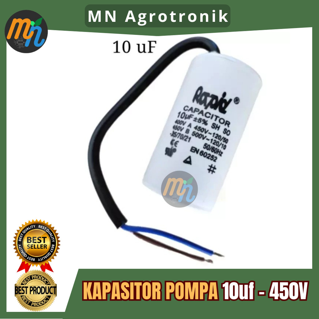 10uf ROUND WATER PUMP CAPASITOR - 10UF RAPID WATER PUMP CAPACITOR ...