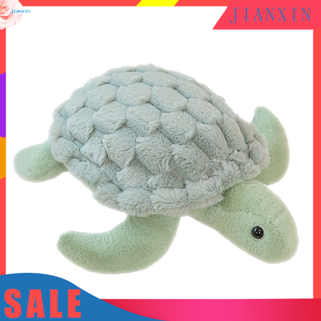 Comfortable Plush Turtle Doll Soft Turtle Plushie Realistic Tortoise ...