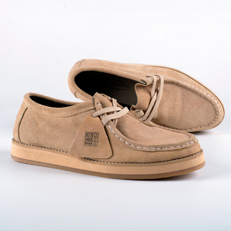 ♞Morningbell WALLABEE CREAM | 37-44 Genuine Cow SUEDE Leather Men Women ...