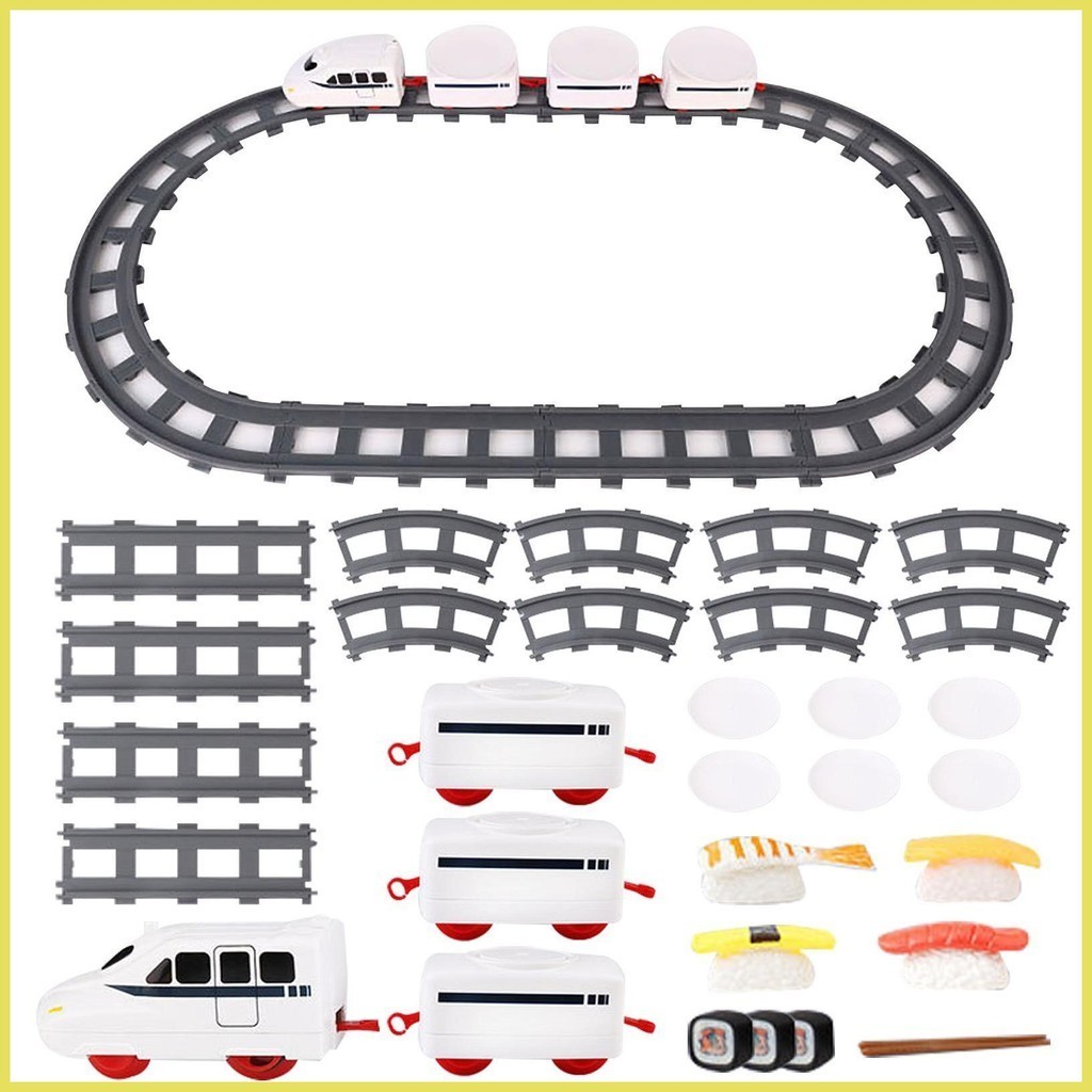 Sushi Train for Dining Table Rotating Battery Operated Train Toys Train ...