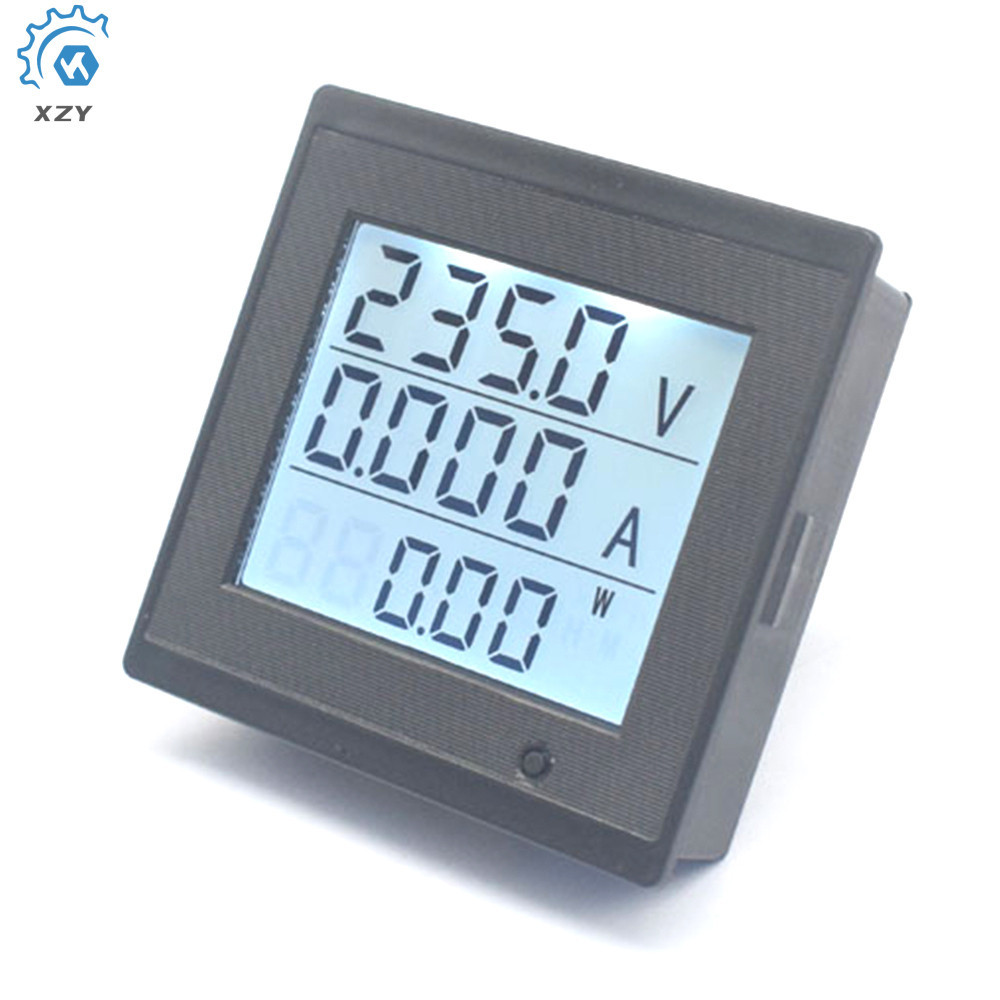 Multi-Function Meters AC80-300V 0-20A Voltage Current Power Electric ...