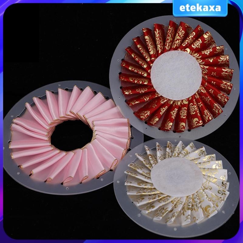 [Etekaxa] Pack of 3 Button Ornament, Easy Rosette Maker, Hobby Art, DIY ...