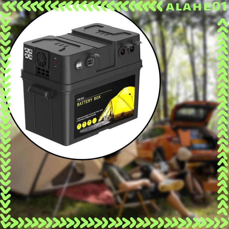 [Alahe] Battery Box Battery Box Waterproof Portable RV Battery Box ...