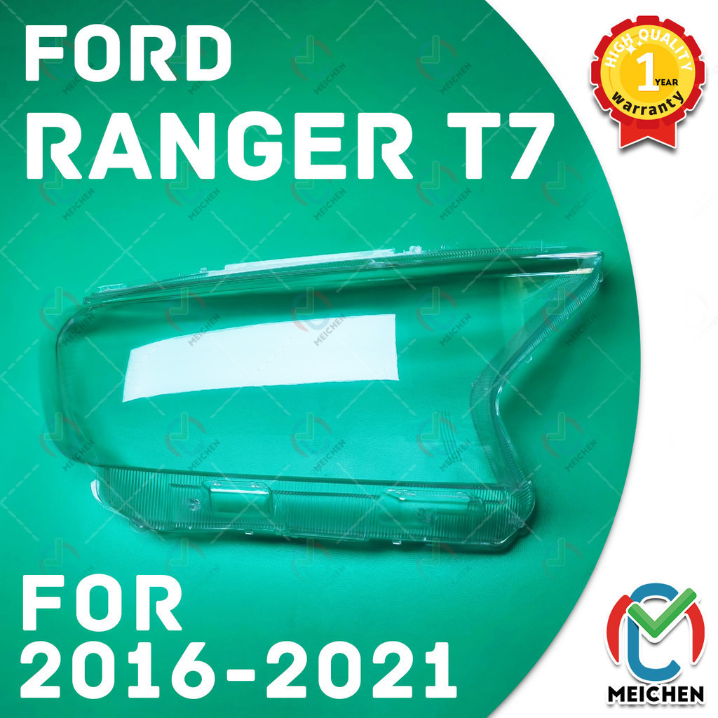 Ford Ranger T7 (2016-2021) Headlamp Cover Headlight Cover Headlamp Lens ...
