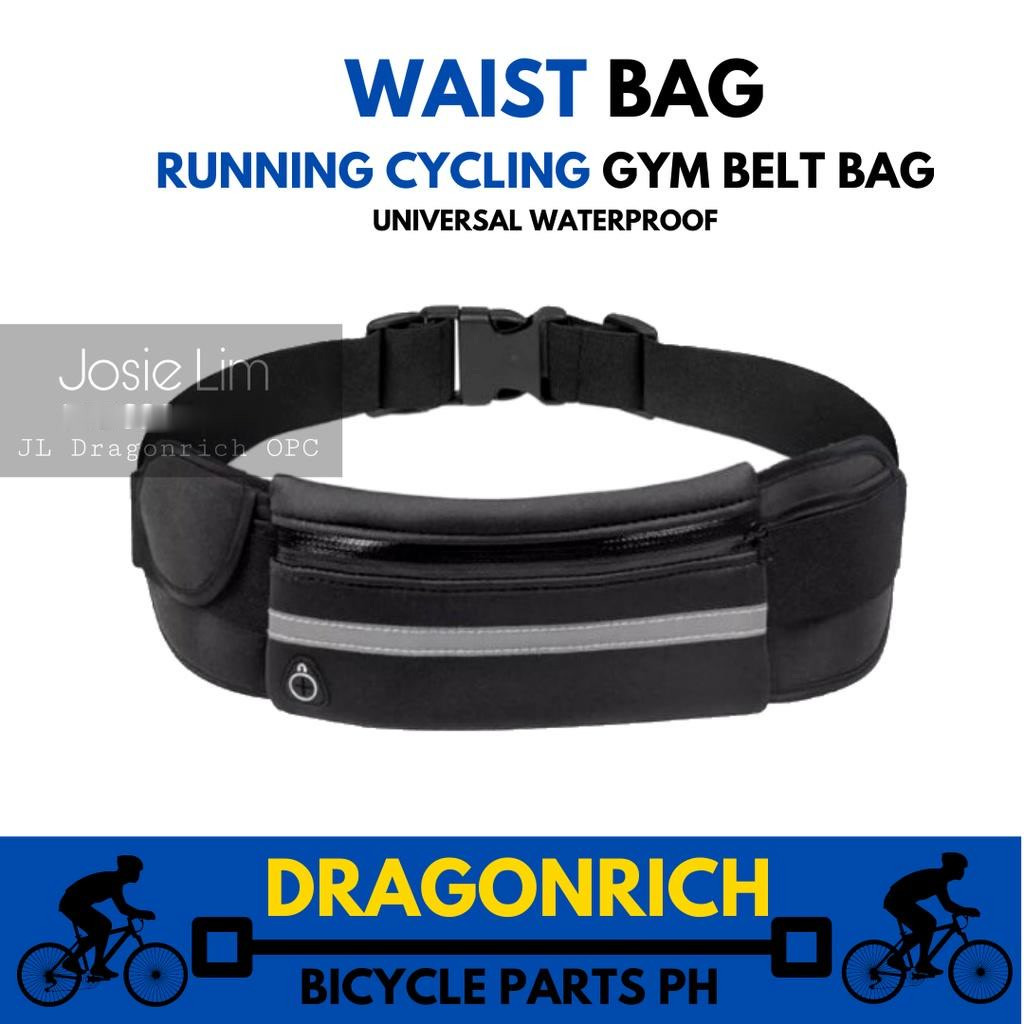 Bikers Bag Waterproof Sports Waist Running Belt Marathon Reflective ...