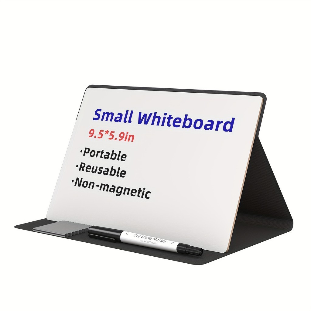 Dry Erase Whiteboard - Portable mini vertical whiteboard, message board ...