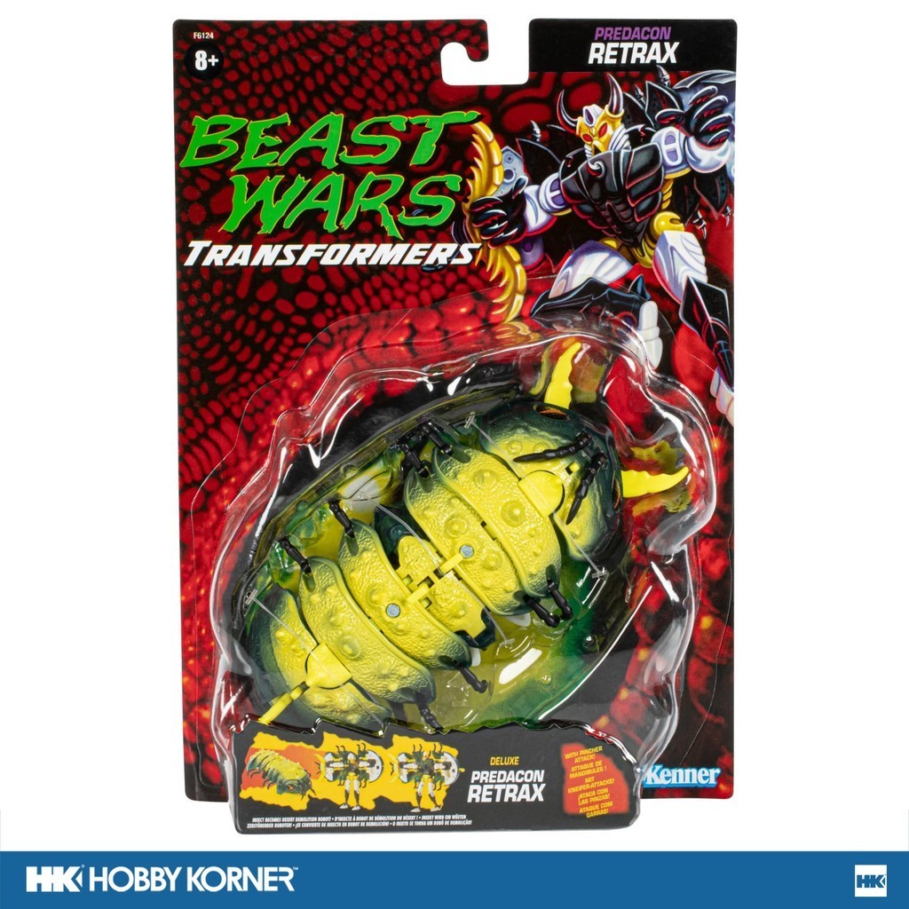 (IN STOCK) HASBRO F6124 Vintage Beast Wars Predacon Retrax | Shopee ...