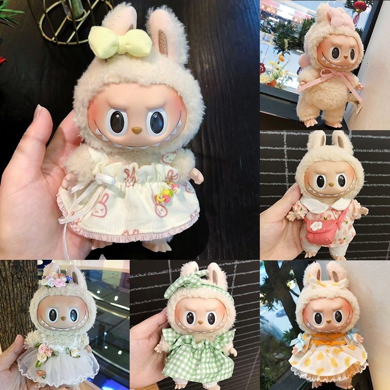 Labubu Macaron Clothes Set Labubu Clothes Accessories Clothing DIY Kid ...