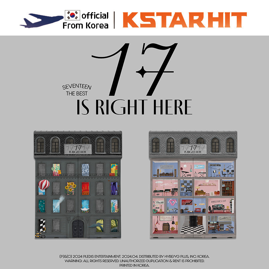 (+WEVERSE POB) SEVENTEEN- 17 IS RIGHT HERE (BEST ALBUM) | Shopee Philippines