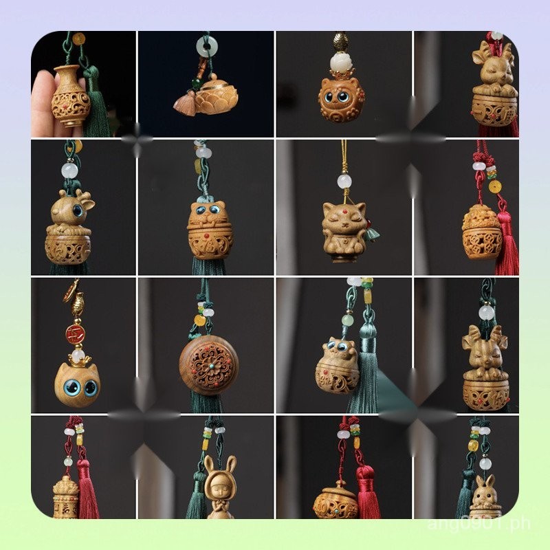 Cod Green Sandalwood Barbie Luminous Antique Sachet Aromatherapy Pills Aroma Diffuser Car