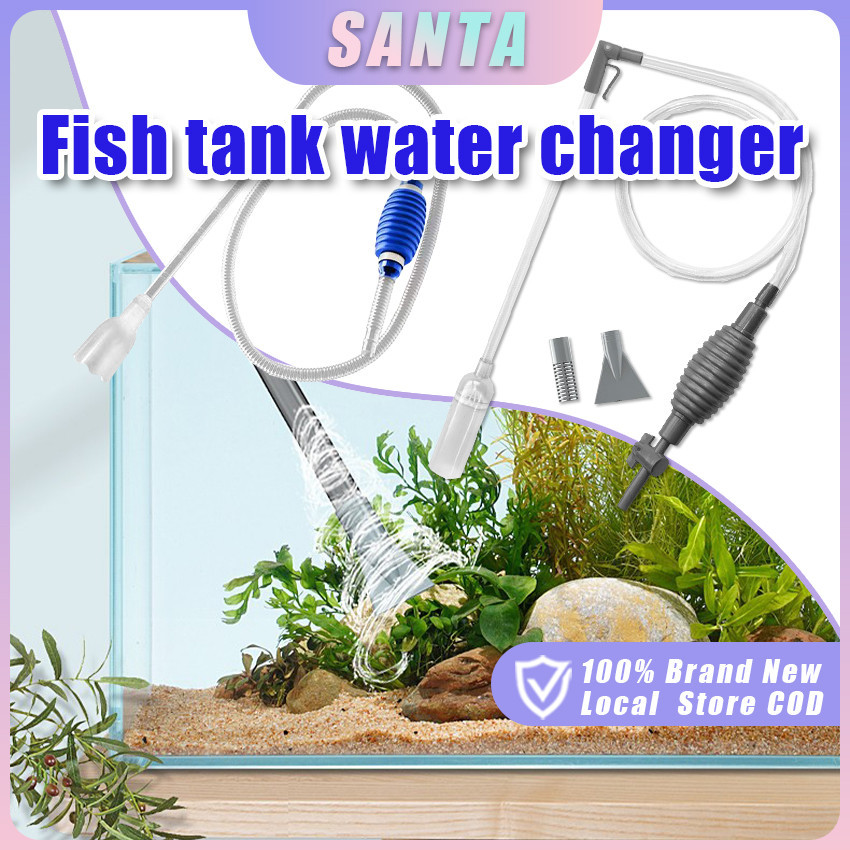 Tank Cleaner For Aquarium Vacuum Pump Syphon Hose For Fish Tank Water ...