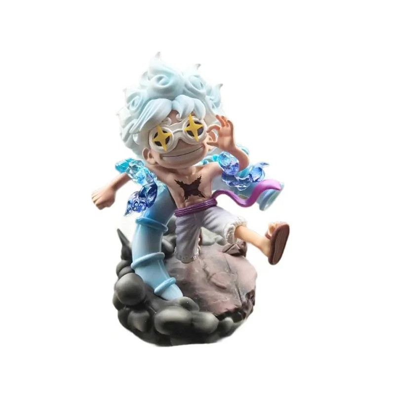 15CM One Piece TAT Sun God Fruit Gear 5 Nika Luffy Standing Pose ...