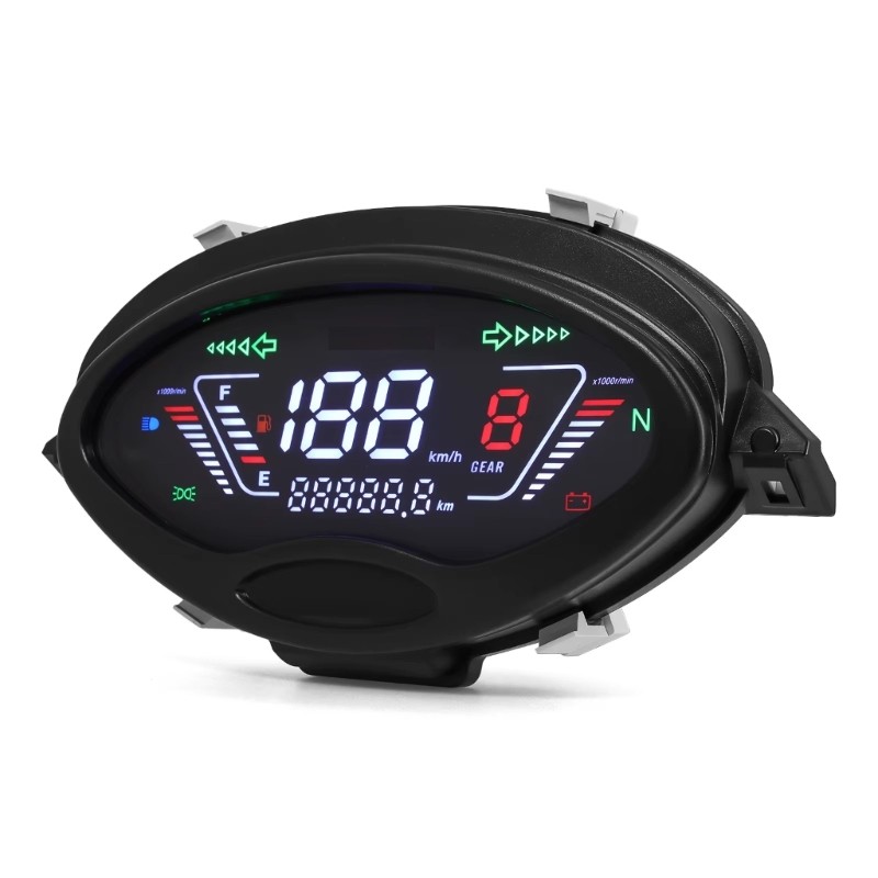 EDB* LCD Meter Motorcycle Instrument Cluster For Charisma 125 X D ...