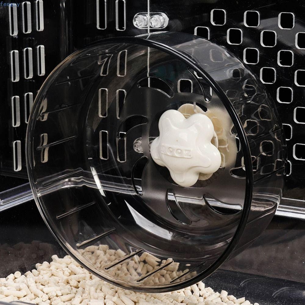 FENGCY Hamster Running Wheel, 13cm Round Hamster Exercise Wheel ...
