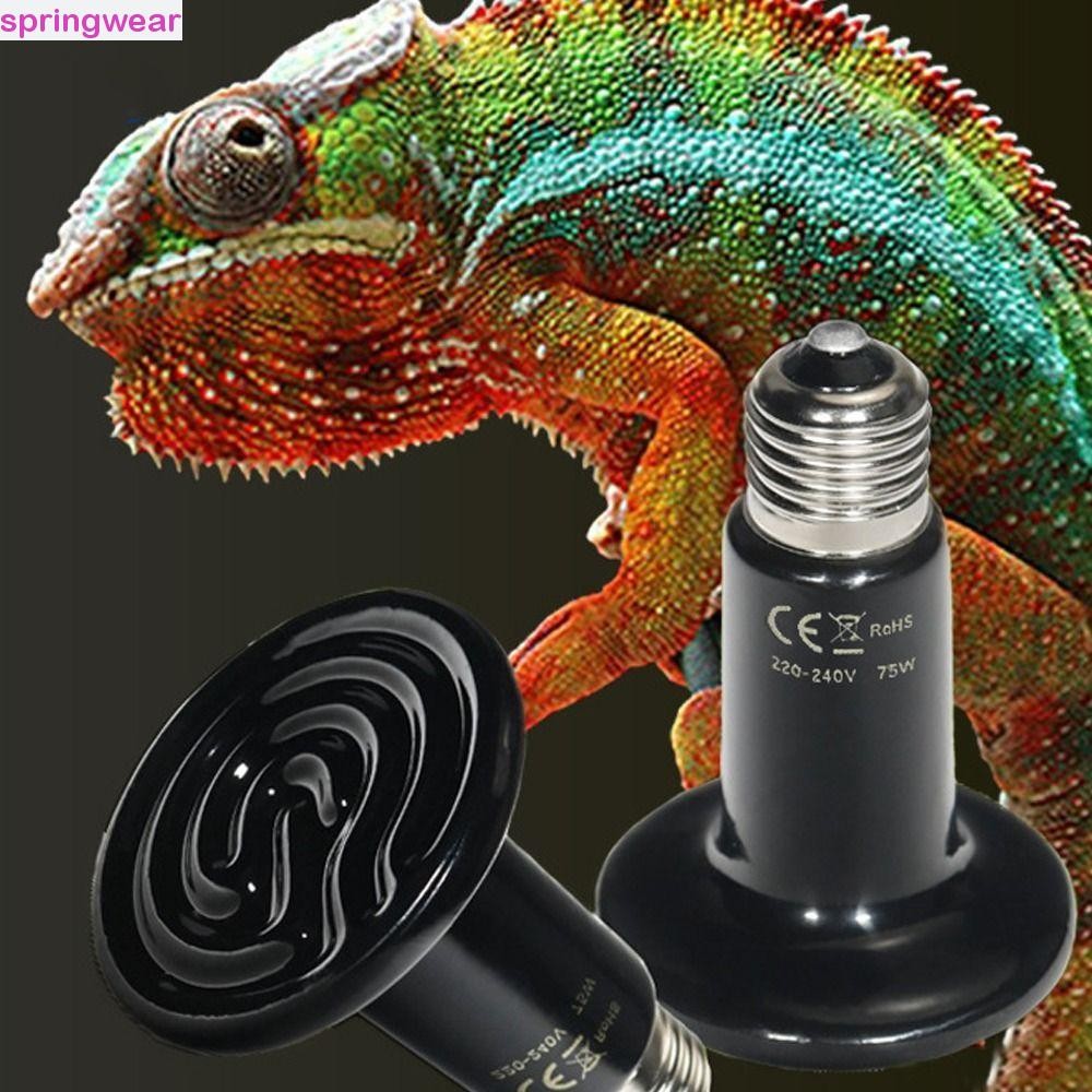 SPRINGWEAR Ceramic Emitter Heat Lamp Bulb, Infrared 220V Pet Heating ...