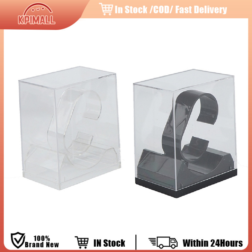 Acrylic Single Watch Display Box Clear Case Watch Display Case ...