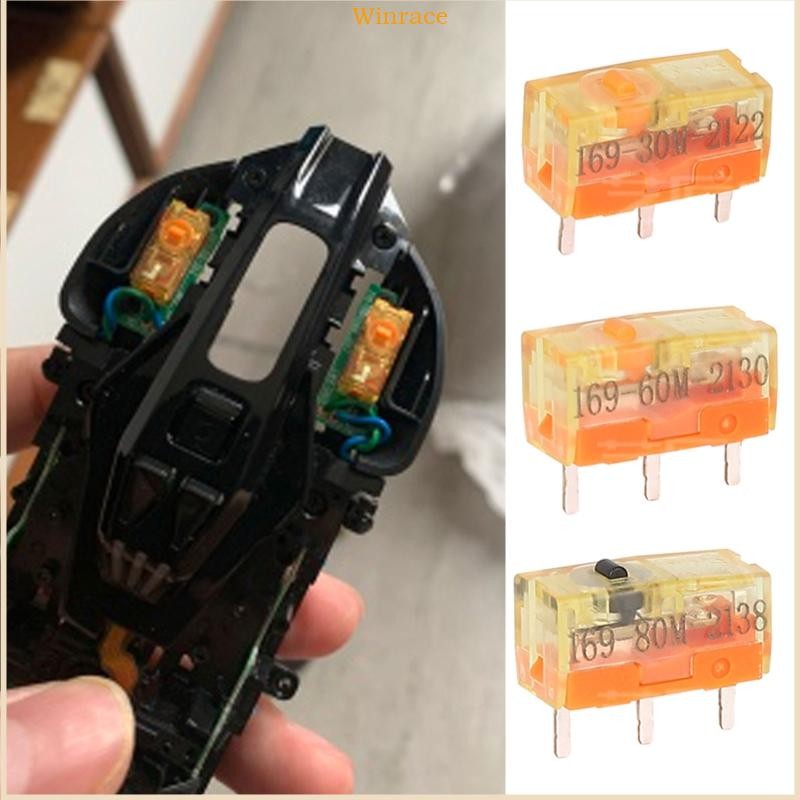 WRC 2pcs Original TTC Mouse Micro Switch Mice Button Dustproof Gold ...