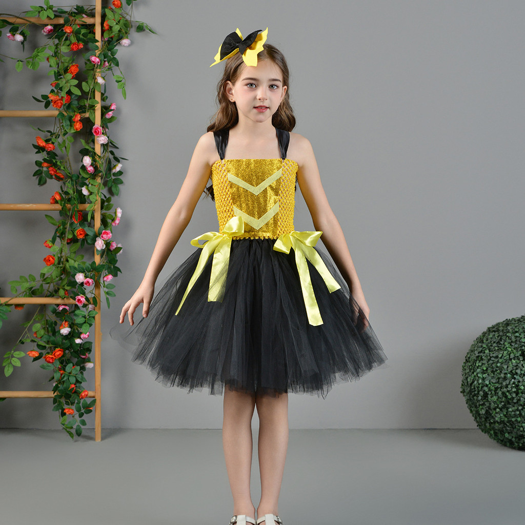 The Wiggles Dress Emma Wiggle cosplay Pettiskirt Girls Performance ...