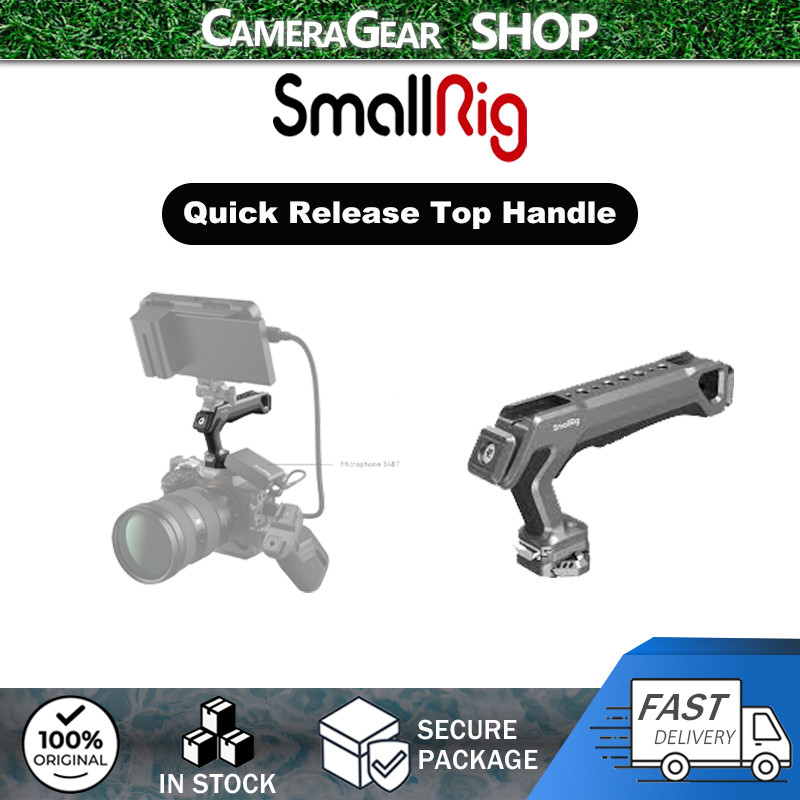 SmallRig Camera Top Handle with Quick Release Slider-4483 | Shopee ...