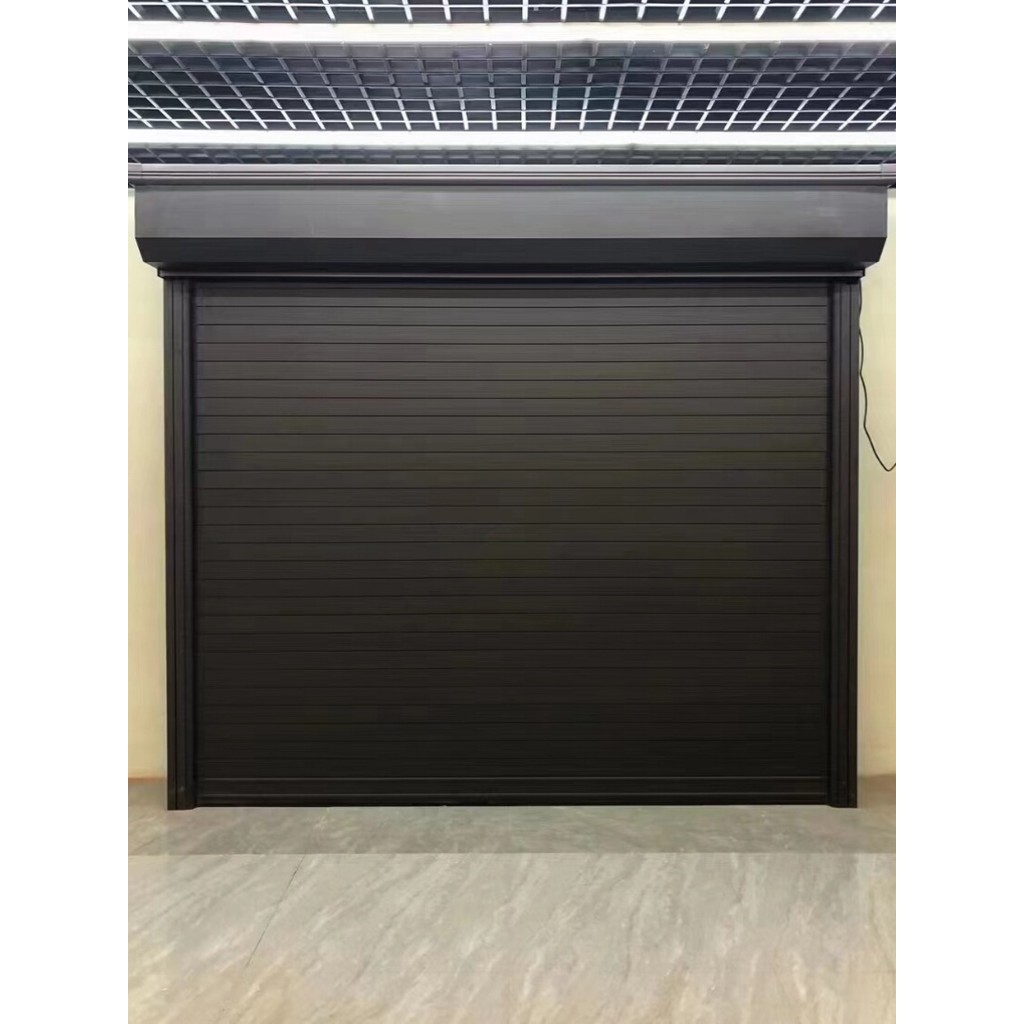Household Aluminum Alloy Electric Rolling Shutter Door Tianjin Remote Control Rolling Shutter ...