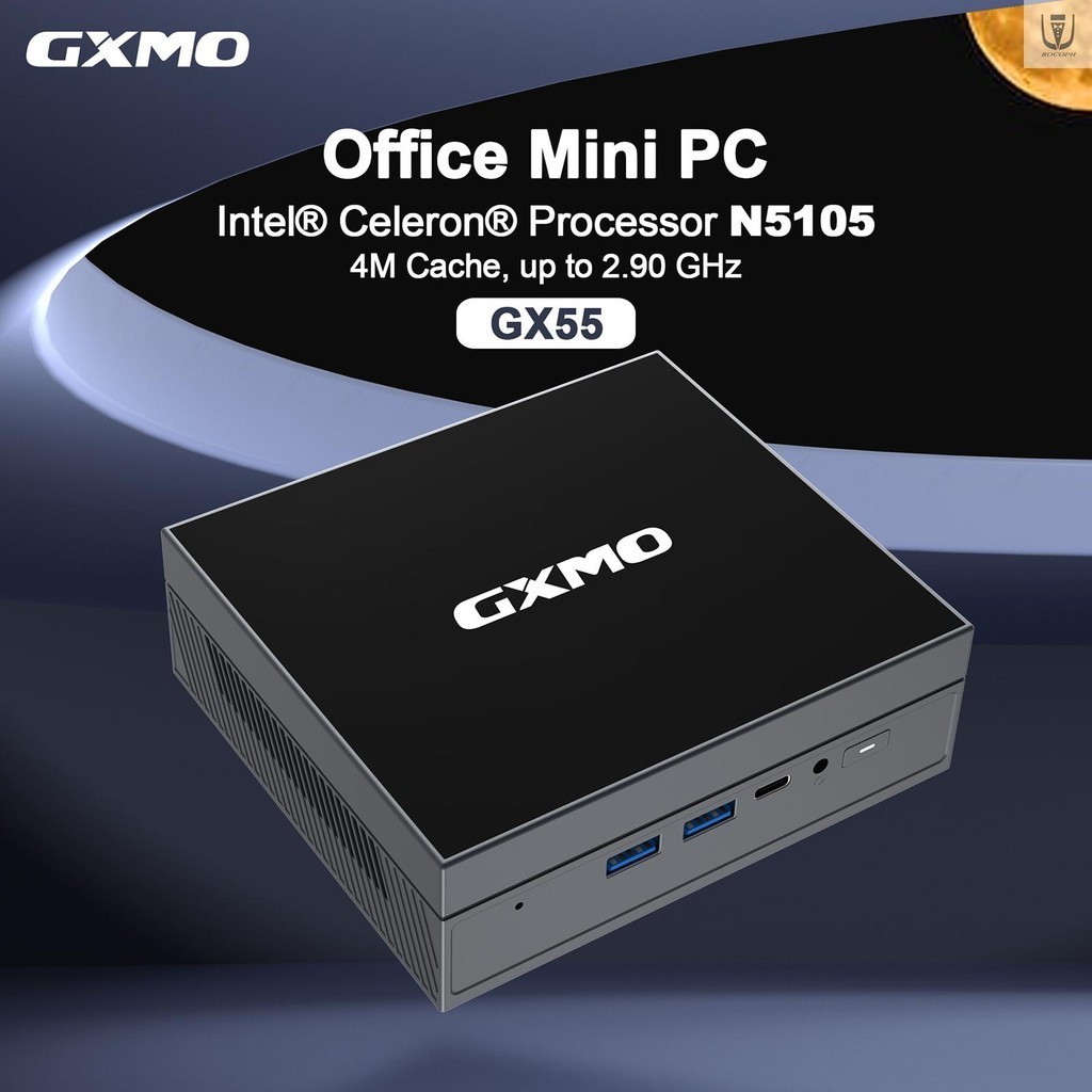 (GXMO GX55 Mini PC Desktop Computer with Intel 11th Gen Celeron ...