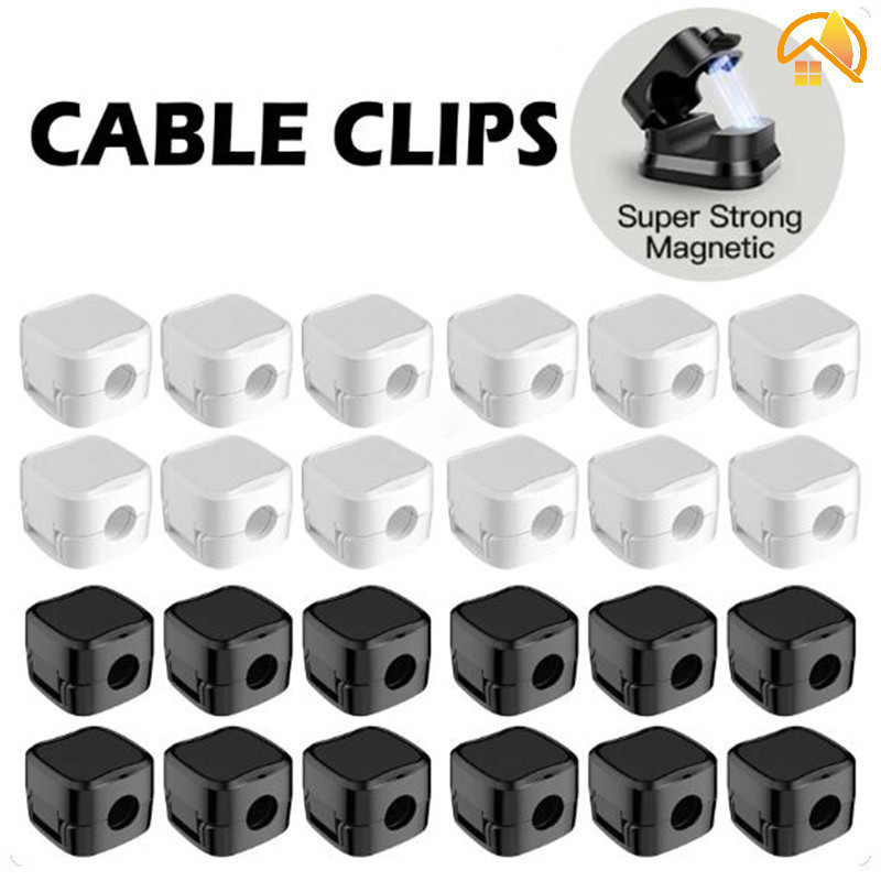 Magnetic Self Adhesive Cable Management Clips/Phone Electric Charging ...