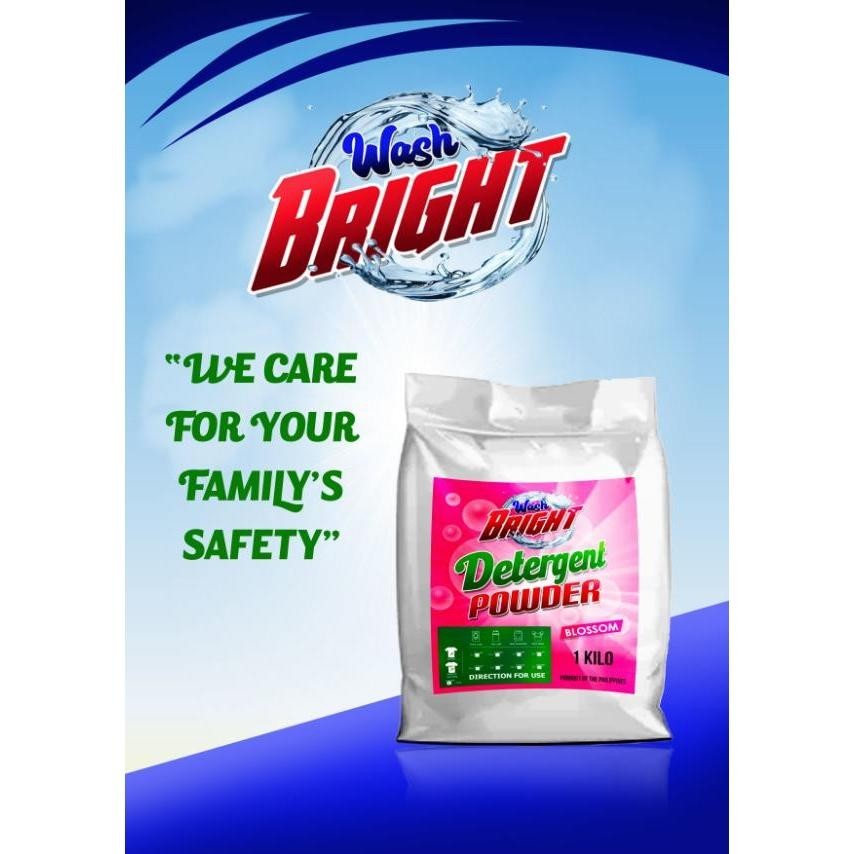 1KG POWDER DETERGENT UP TO 3X CLEANING POWER BLOSSOM SCENT | Shopee ...