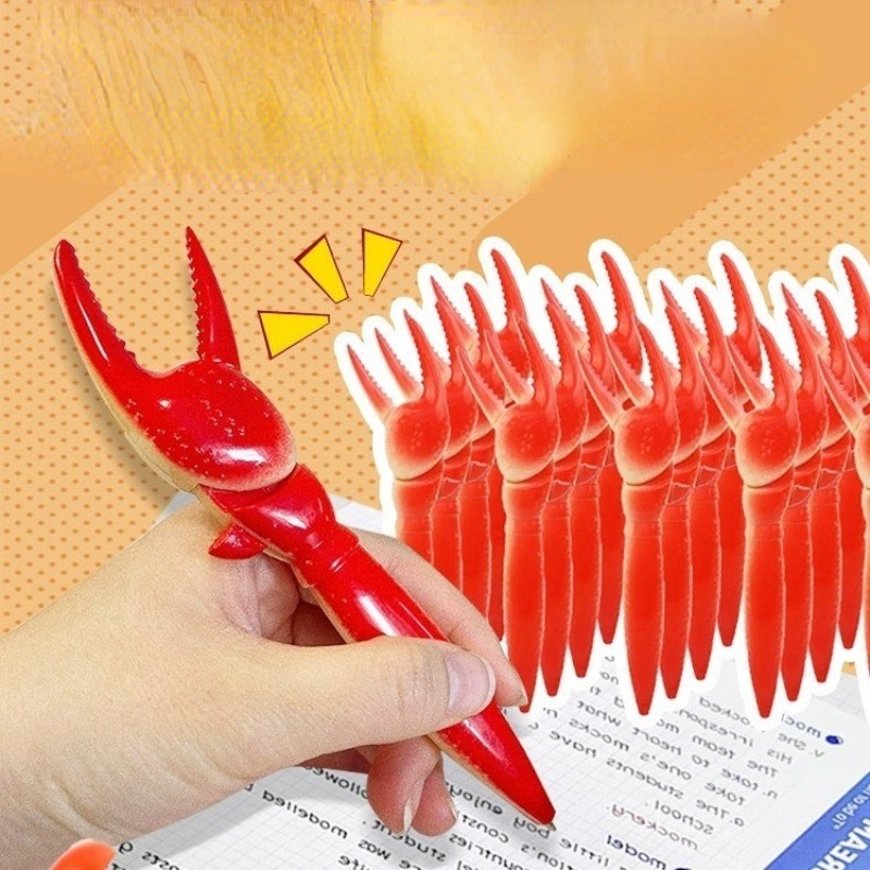 Fun Crab Boss Pincer Pen Lobster Claw Unisex Pen Creative Personality ...