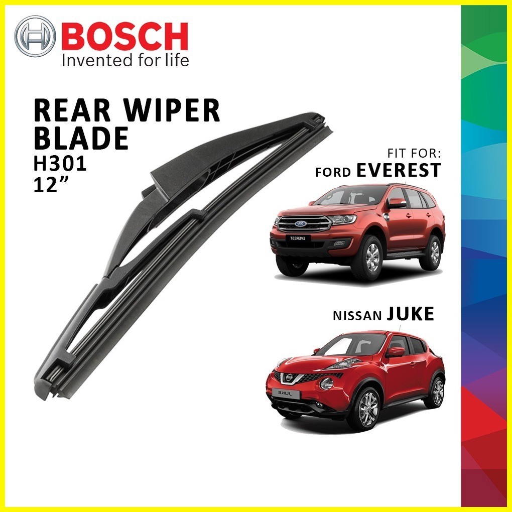 BOSCH H301 Rear Wiper Blade 12" (Ford Everest, Nissan Juke) | Shopee ...