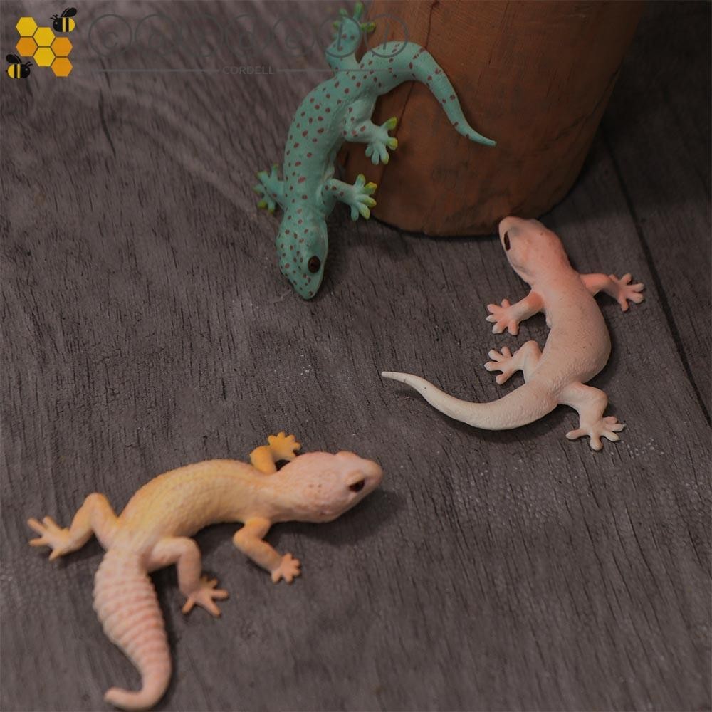 CORDELL Simulation Lizard Figures, Gecko Prank Props Cognition Toys ...