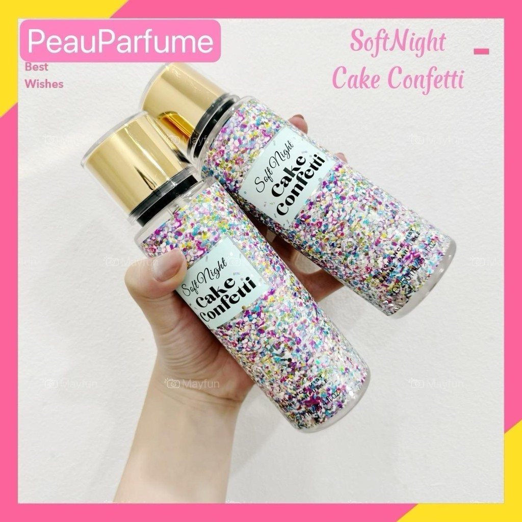 BUY 1 TAKE 1 CAKE CONFETTI SOFT NIGHT 250ML PERFUME FOR WOMEN | Shopee ...