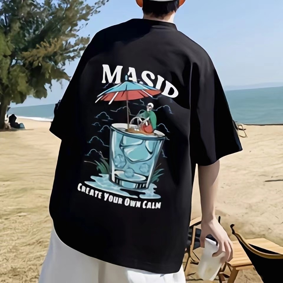 【THE ONE】 MASID Fashion City Unisex Shirt T-shirt Men's and Women's ...