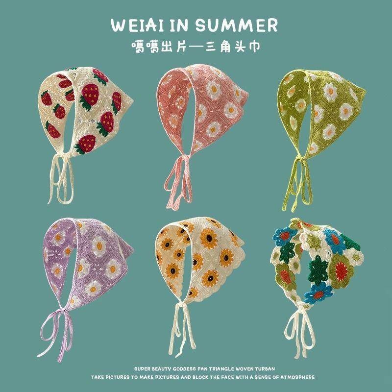 Wearing headgear triangular binder snood scar | Shopee Philippines