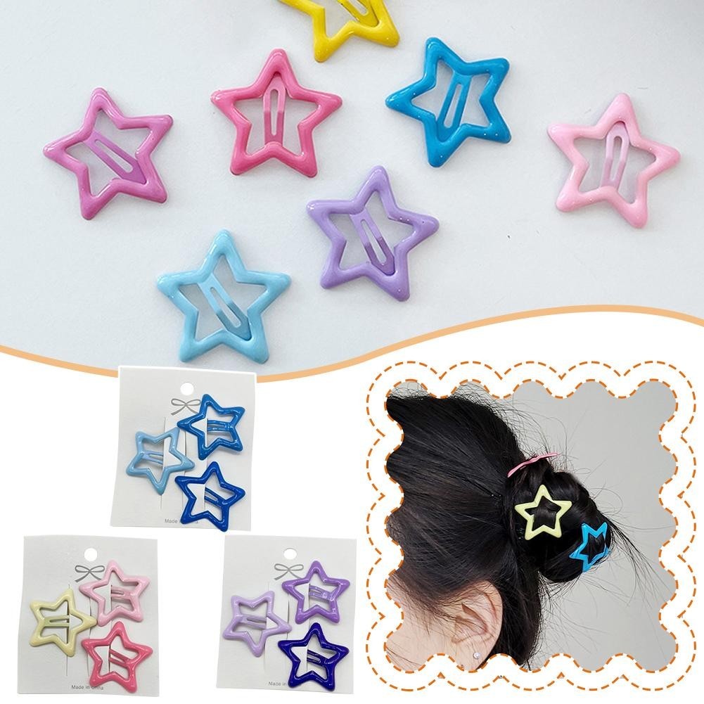 Cardboard Star Hairpin Dopamine Hairpin Hair Accessories Headdress ...