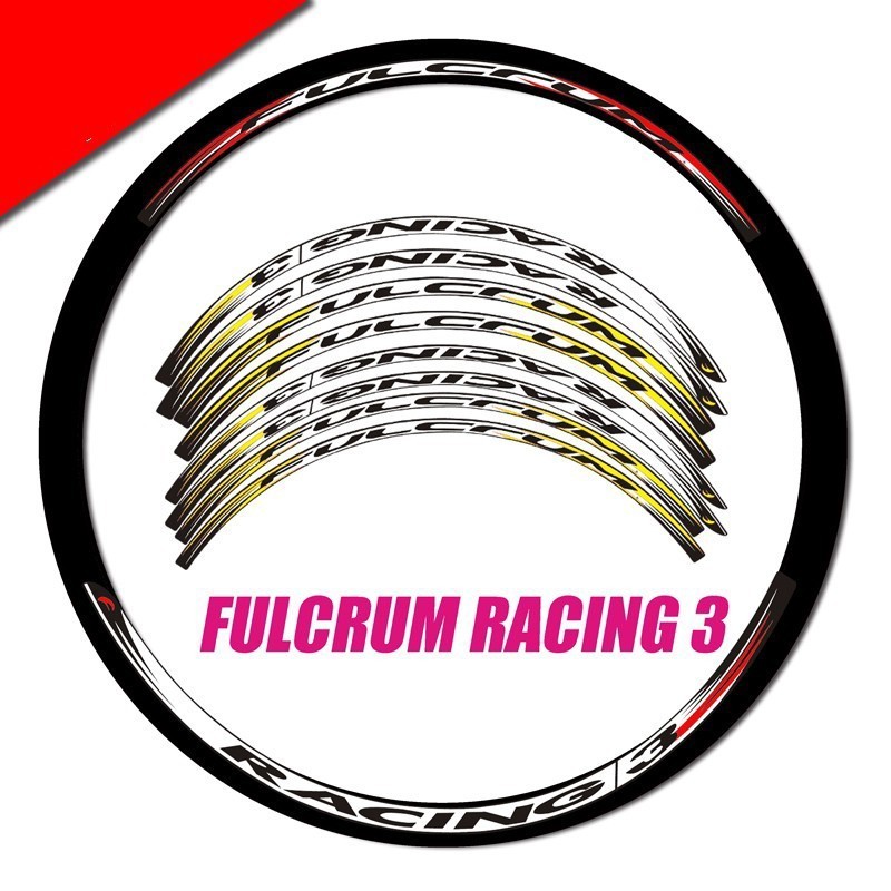 FULCRUM RACING 3 Wheel Stickers for Road bike bicycle fulcrum racing3 ...
