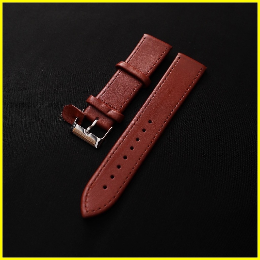 ∏ ♀ 20mm Caite Durable Genuine Leather watch strap for Men & Women ...