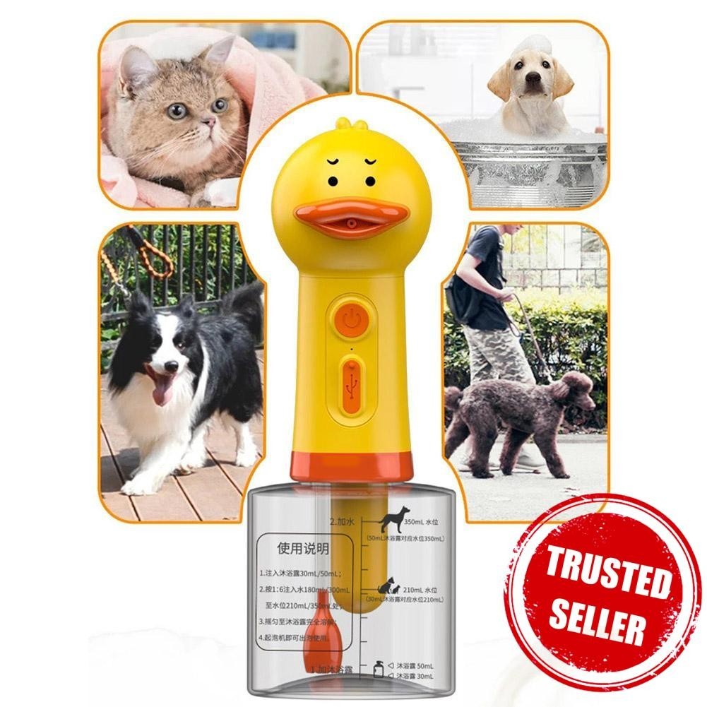 Yellow Duck Electric Foam Machine USB Charging Fully Automatic Foam ...