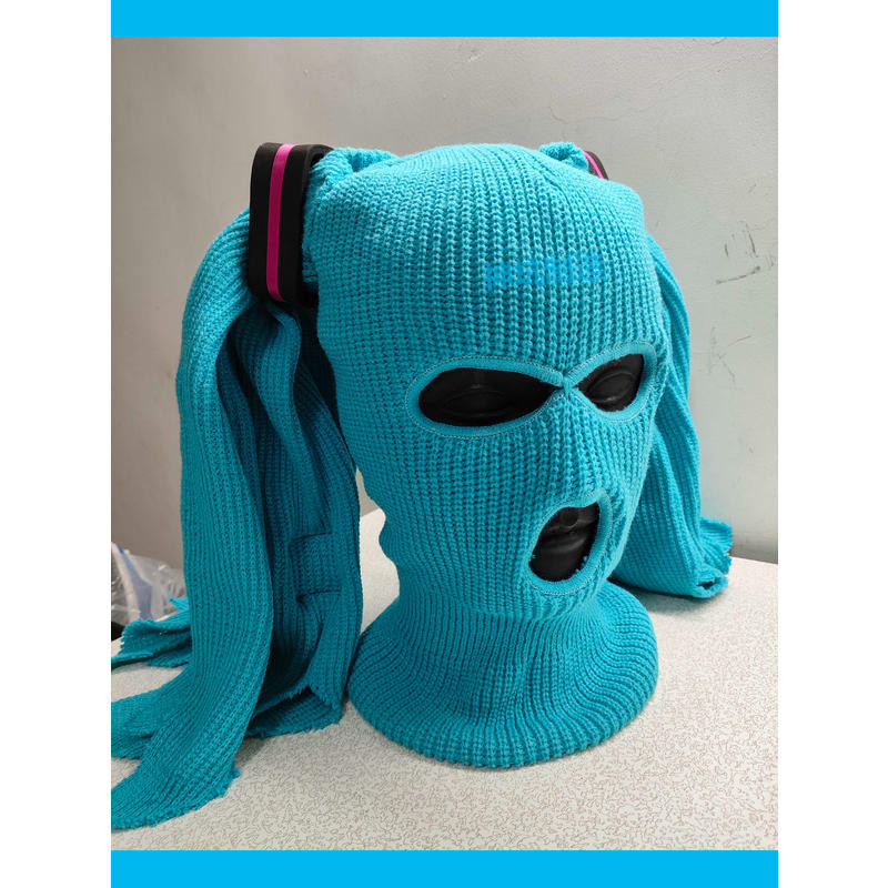 Hatsune Miku Head mask COS Customization | Shopee Philippines