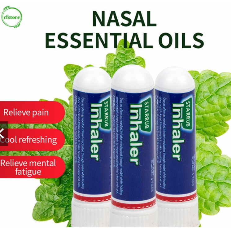 starrub牌鼻舒Nose Cold Cool Herbal Ointment Rhinitis Mint Cream Nasal ...