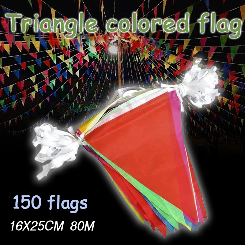fiesta flag colorful plastic banderitas party supply | Shopee Philippines