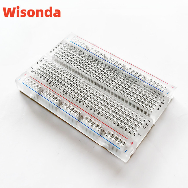 1 Pcs New 400 Tie Points Solderless PCB Breadboard Mini Universal Test ...