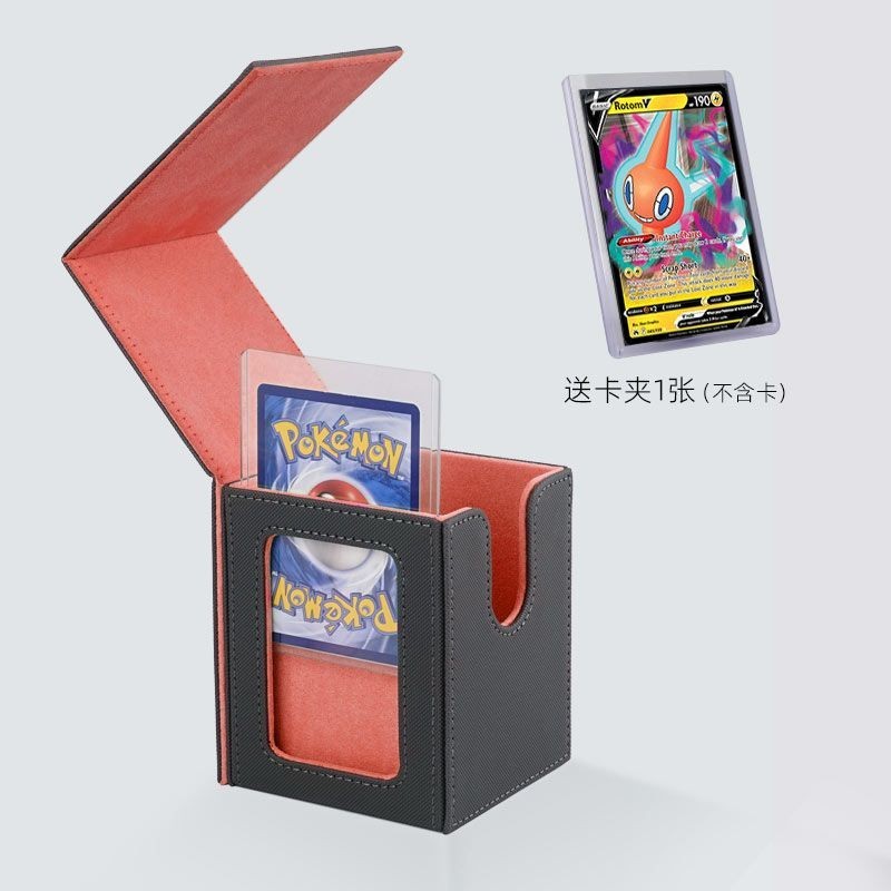 Open-Window Card Box for Sports Cards and Pokémon TCG One Piece Yu-Gi ...