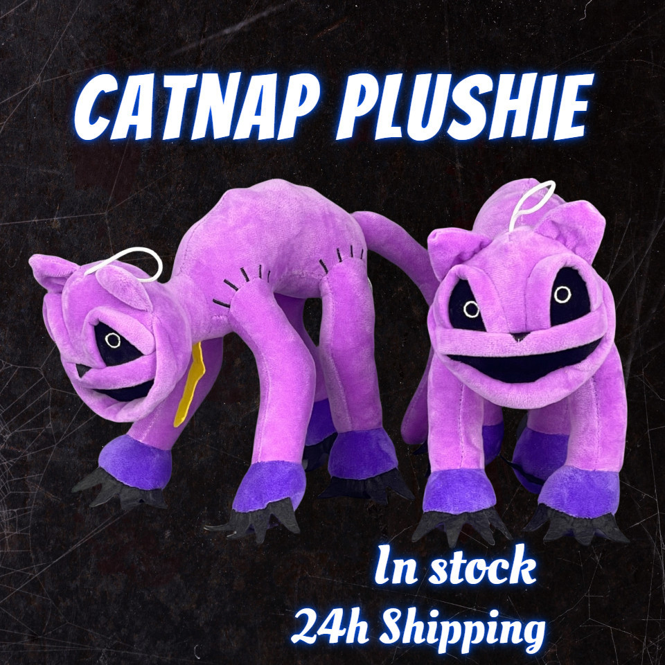 Catnap Plush Smiling Critters Plush Toy Poppy Playtime 3 Plushie ...