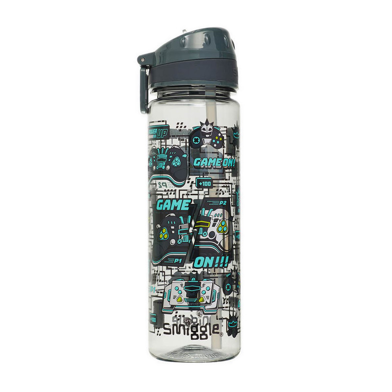 Smiggle Epic Adventures Water Bottle 650Ml - IGL452602GRY | Shopee ...